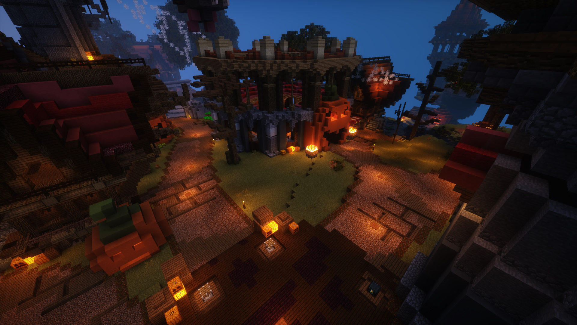 Halloween - Kingdom SkyBlock Spawn | Chunkfactory